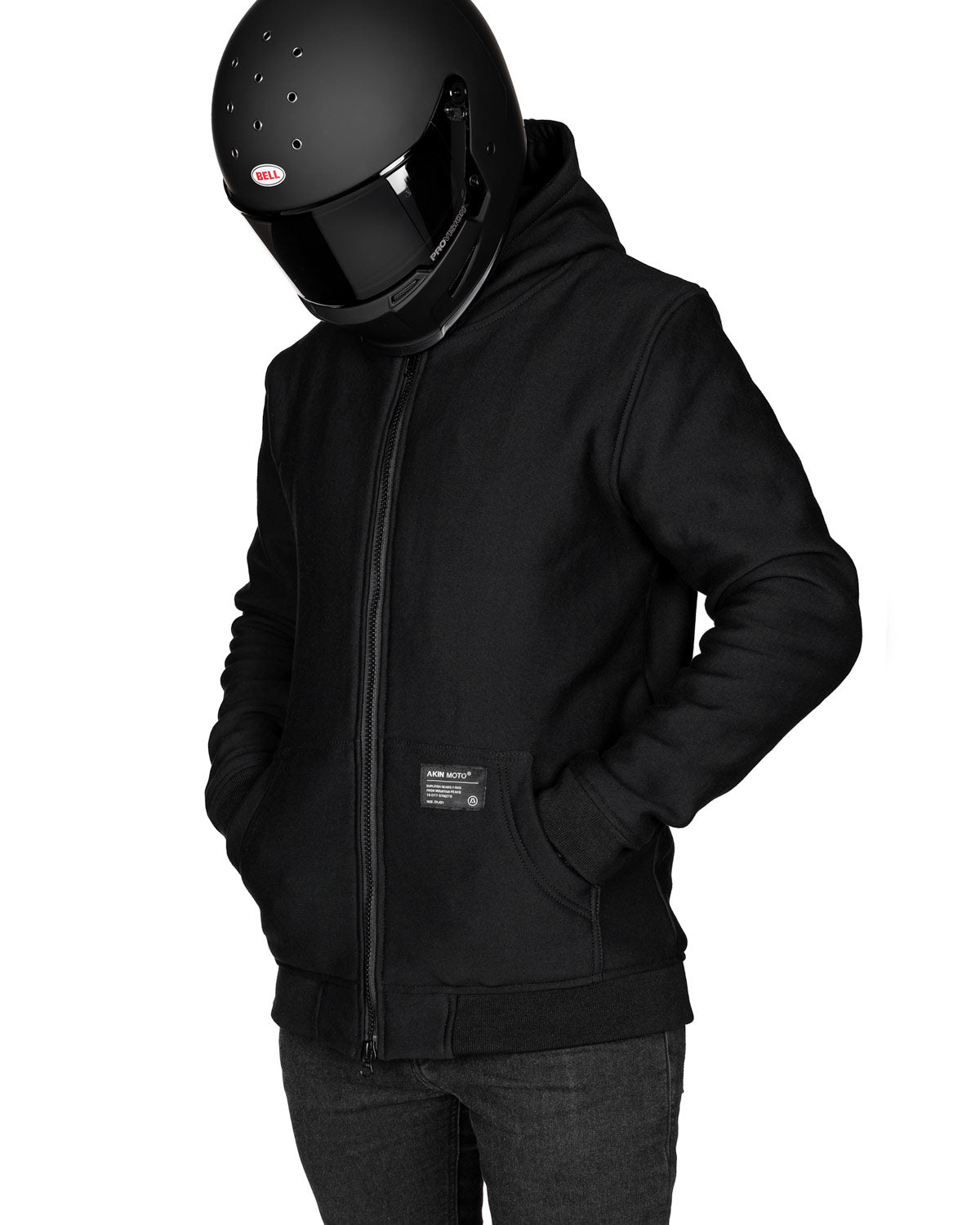 Akin Moto Vanguard Single Layer Motorcycle Hoodie